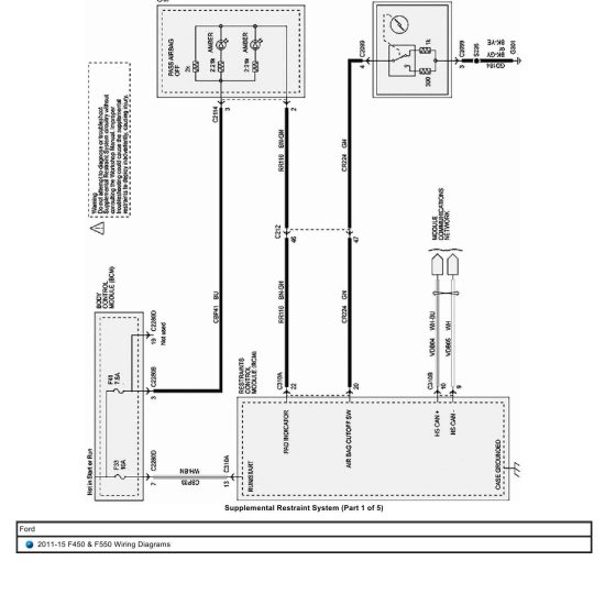 Ford Truck F450 F550 Wiring Diagrams 2016