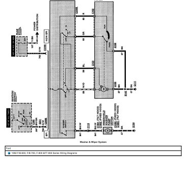 Ford Truck FB Series Wiring Diagrams 1998