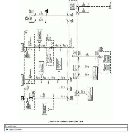 General Motors Truck C-Series Wiring Diagrams 2000 - 2005