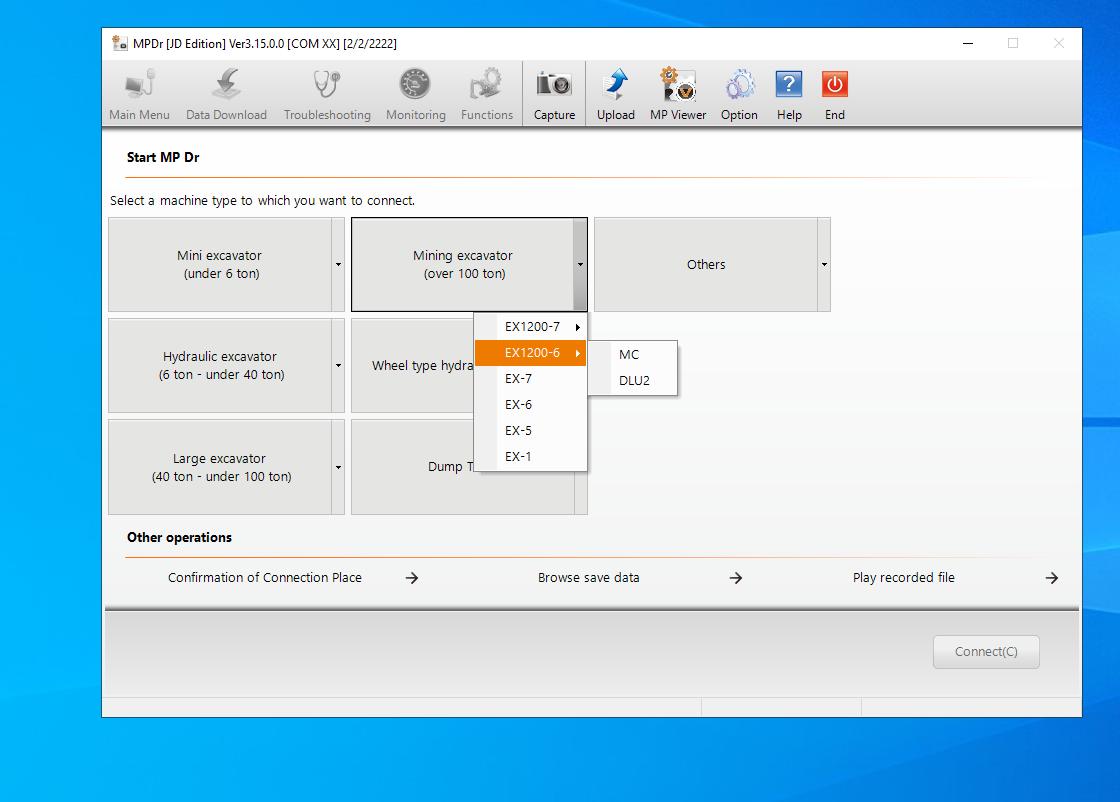 Hitachi Construction Machinery MPDr Ver 3.15.0.0 06.2021 Diagnostic Program
