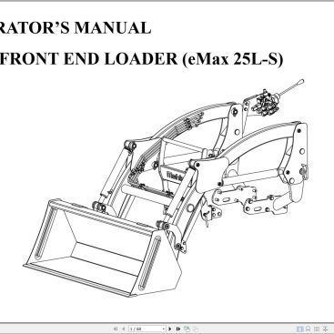 Mahindra Tractor eMax 22L Operator Manual