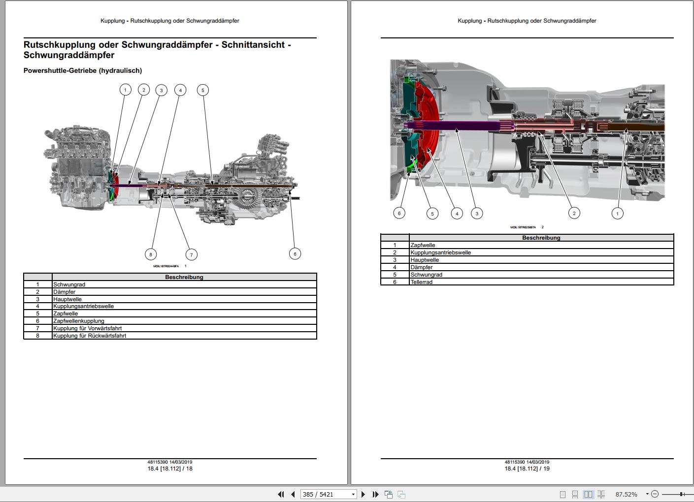 Steyr Agricultural Tractor Compact 4075 4085 4095 4105 4115 Ecotech ...