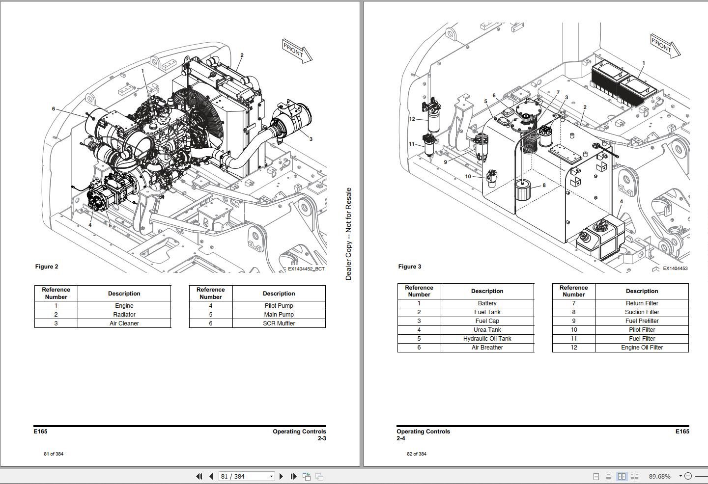 Bobcat Compact Excavator E165 Operation and Maintenance Manual 7407614 ...
