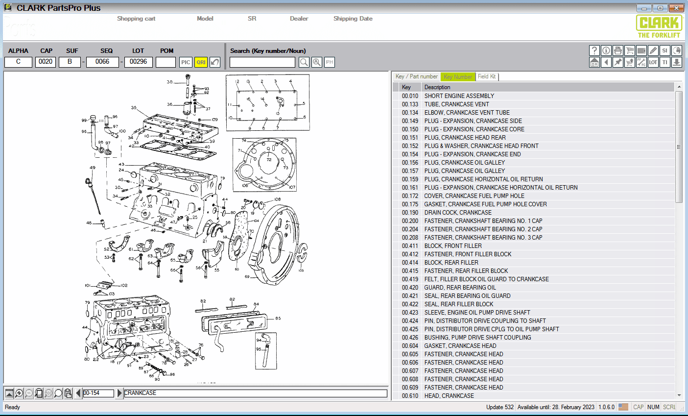 Clark Spare Parts Program ForkLift Parts Pro Plus EPC v532 12.2022 How ...