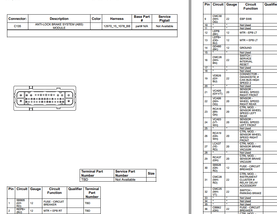 FORD Electrical Wiring Schematic 2022-2023 Connector View Engine PDF ...
