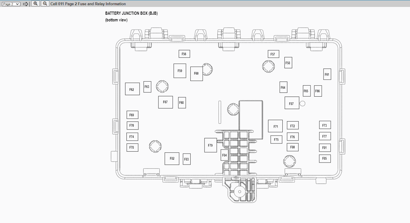 Ford Ranger 2023 EWD Electrical Wiring Diagram