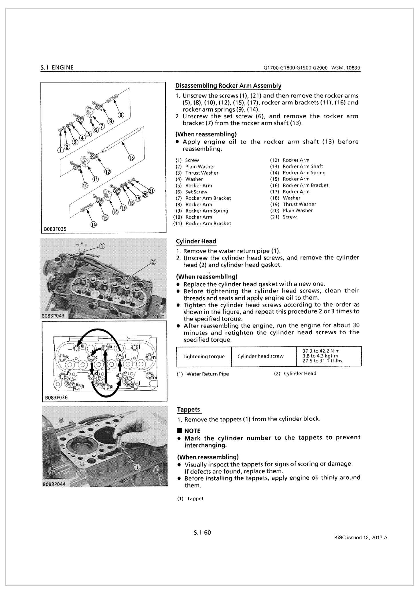 Kubota Garden Tractor G1900 Workshop Manual