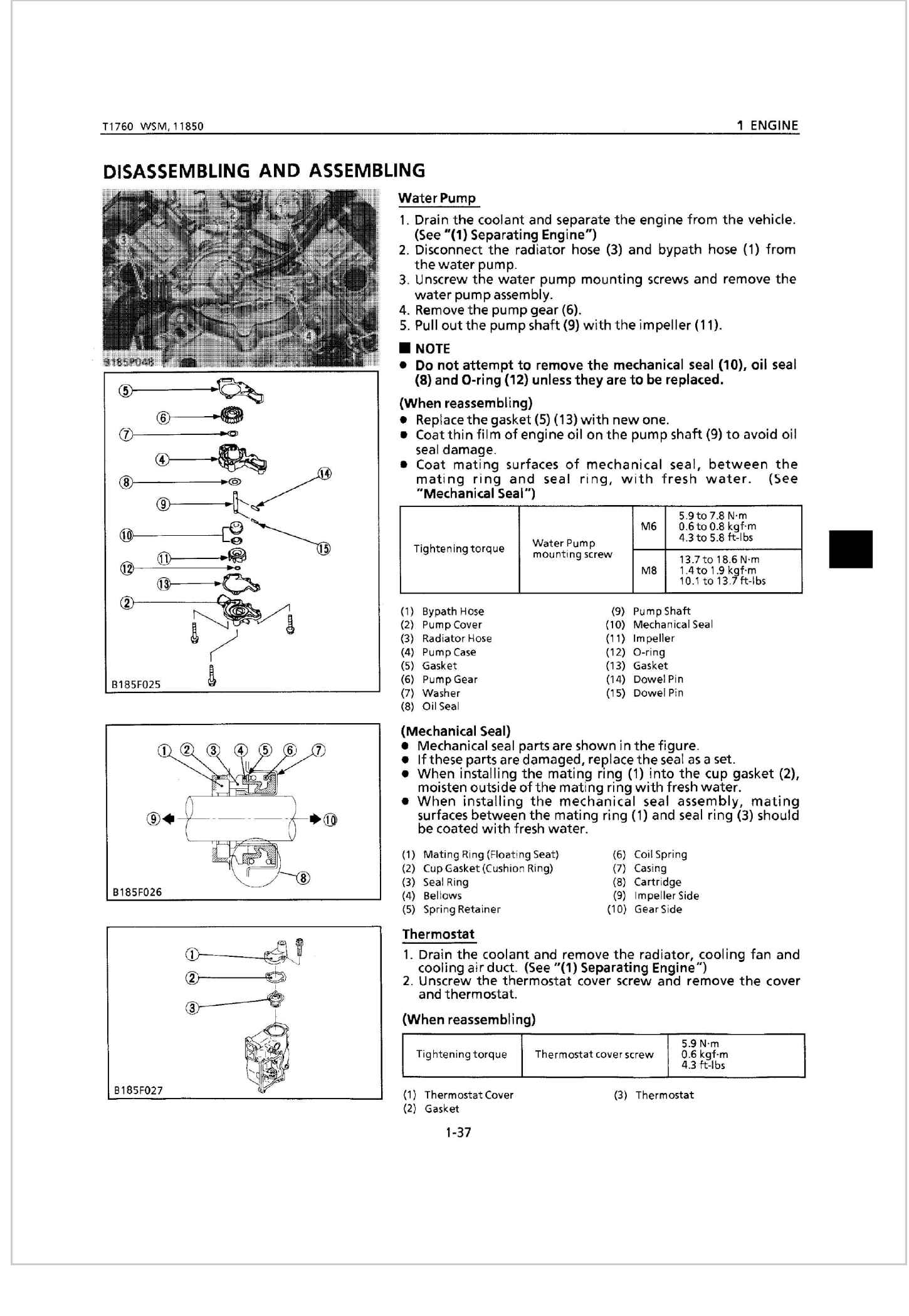 Kubota Lawn Tractor T1760 Workshop Manual