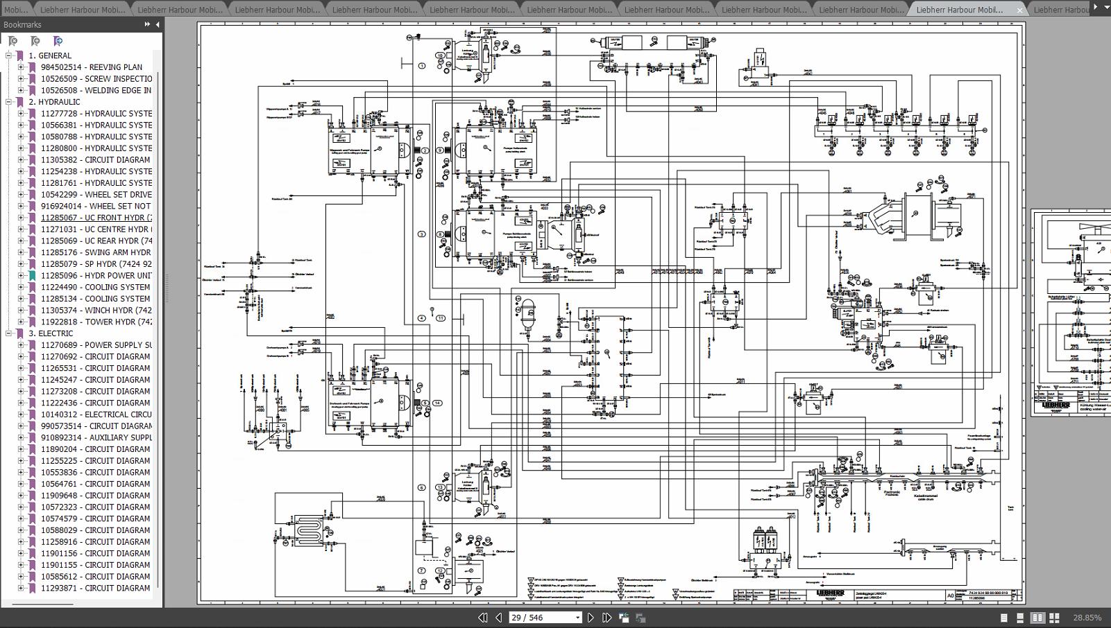 Liebherr LHM 100 320 400 420 550 600 Operator, Technical Information ...