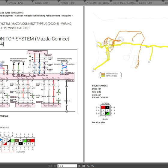 Mazda Cx30 Schematic Diagram
