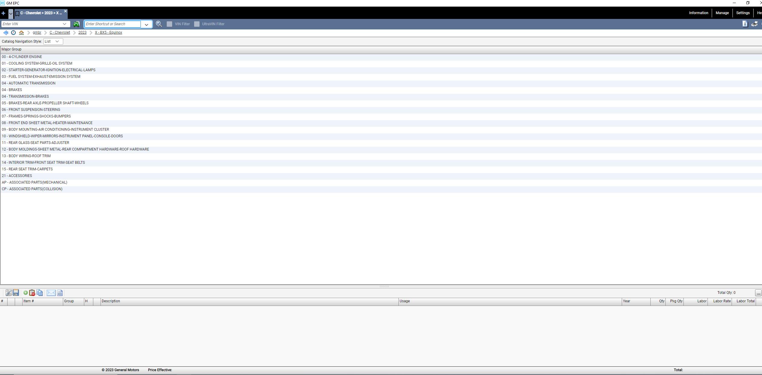 General Motors Spare Parts List GMBR Brazil EPC 11.2022 How To Install Guide Instruction