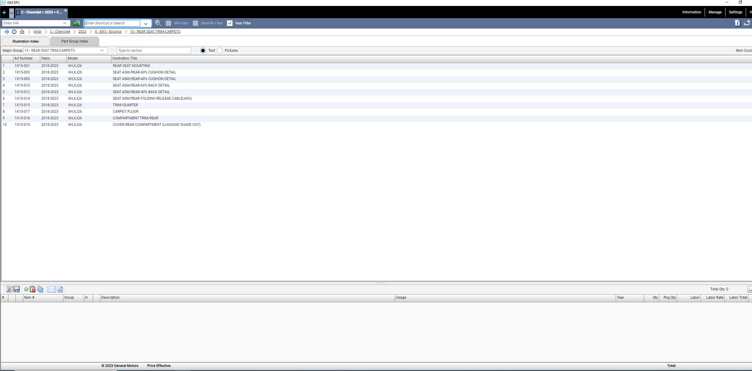 General Motors Spare Parts List GMBR Brazil EPC 11.2022 How To Install Guide Instruction