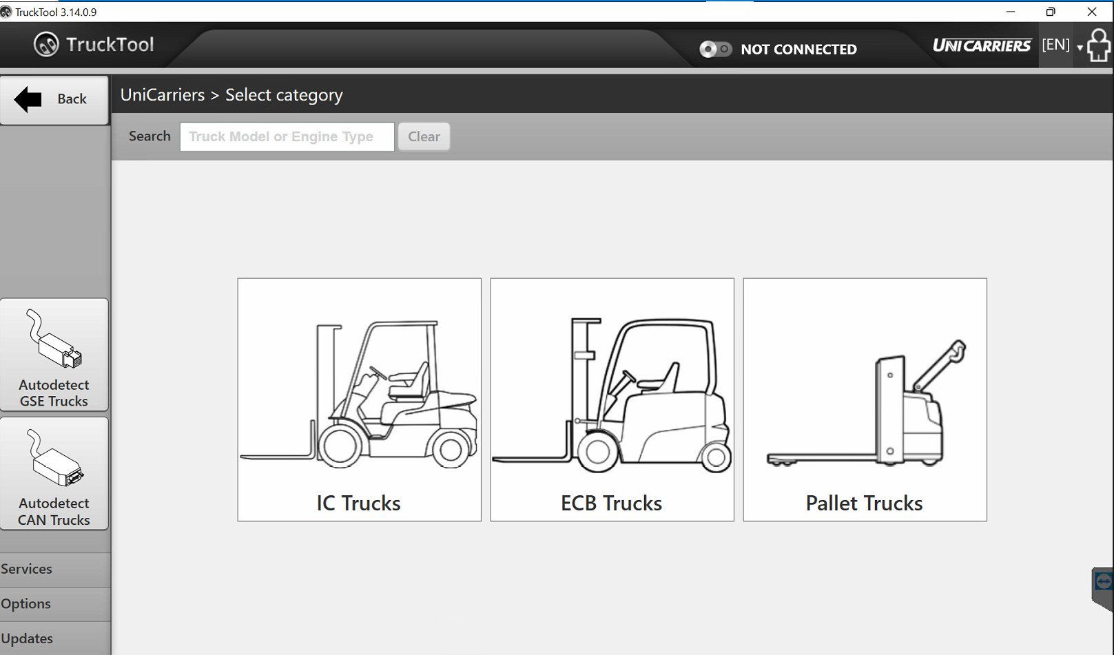 Mitsubishi Cat TCM UniCarriers Rocla Jungheinrich Diagnostic Program TruckTool 3.14.0.9 02.2023 ...