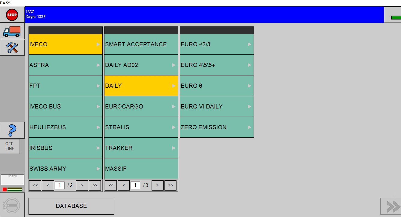 Iveco E.A.S.Y Truck Bus v16.1 2021 Electronic Advanced System ...
