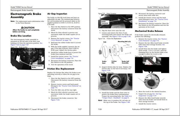 Tora-Max Forklift TWB40 Service Manual