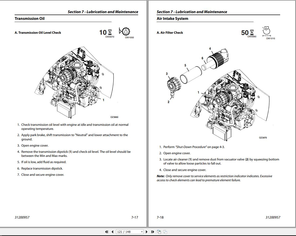 CAT Telehandler TH414C GC Operation And Maintenance Manual