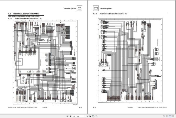 CAT Telehandler TH514C Parts Manual, Service Manual, Operation And ...