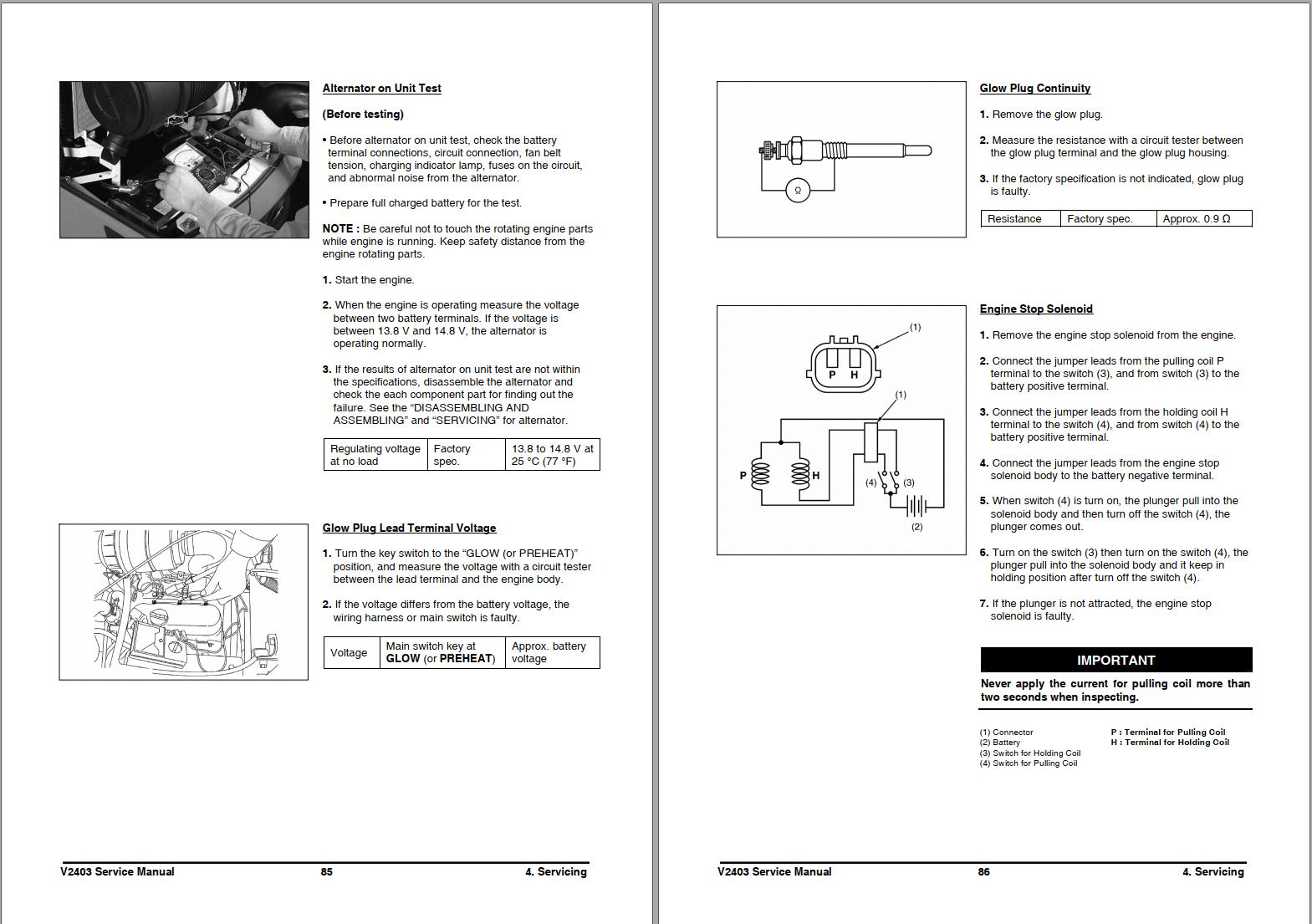 Daewoo Diesel Engine V2403 Service Manual SB4400E00