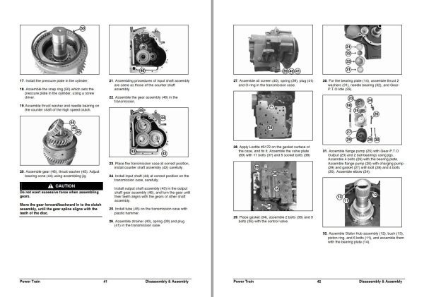 Daewoo Forklift D35S-5 to GC55C-5 Service Manuals SB4259E00