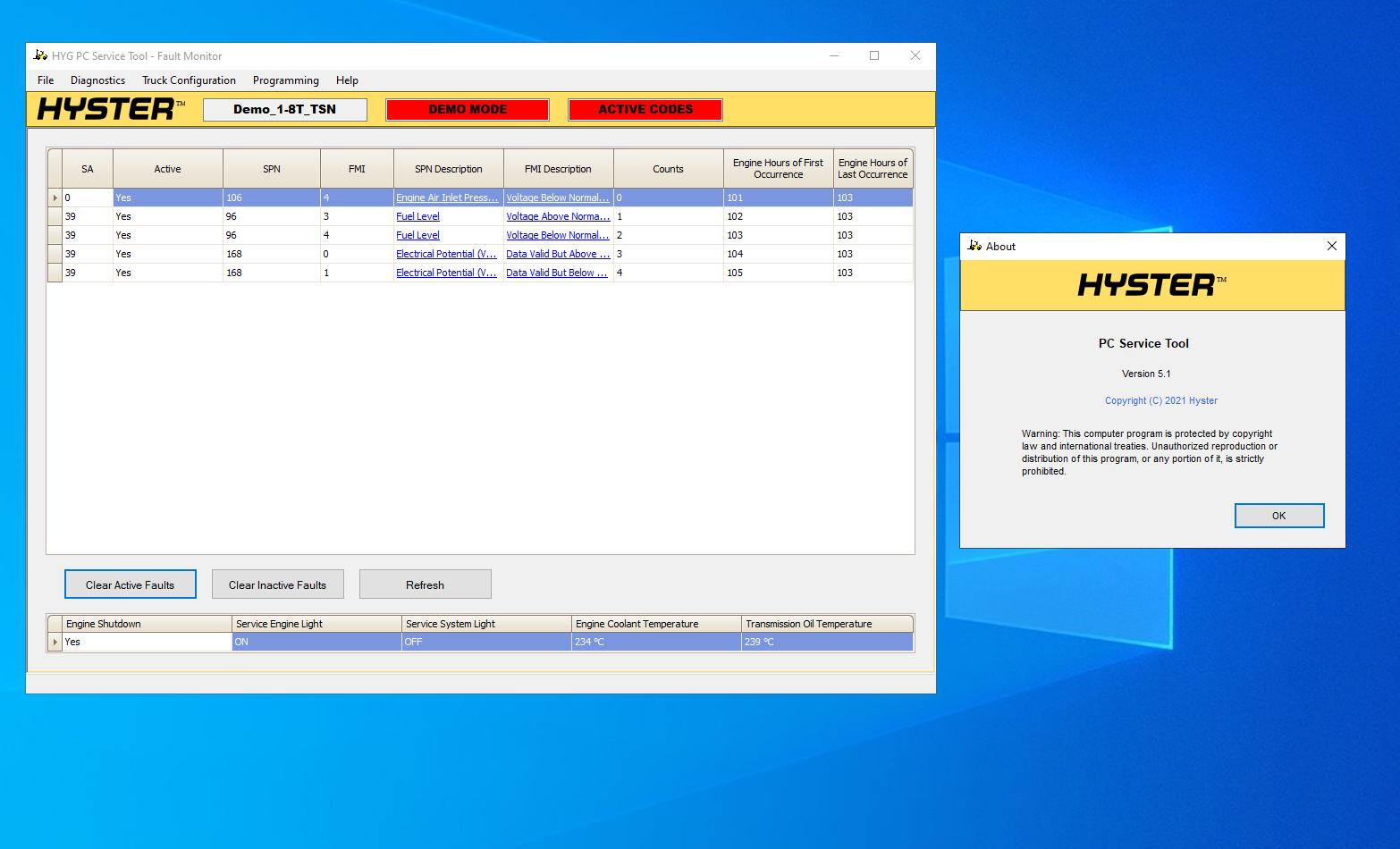 Hyster Diagnostic Program PC Service Tool v5.1 01.2023 How To Install ...