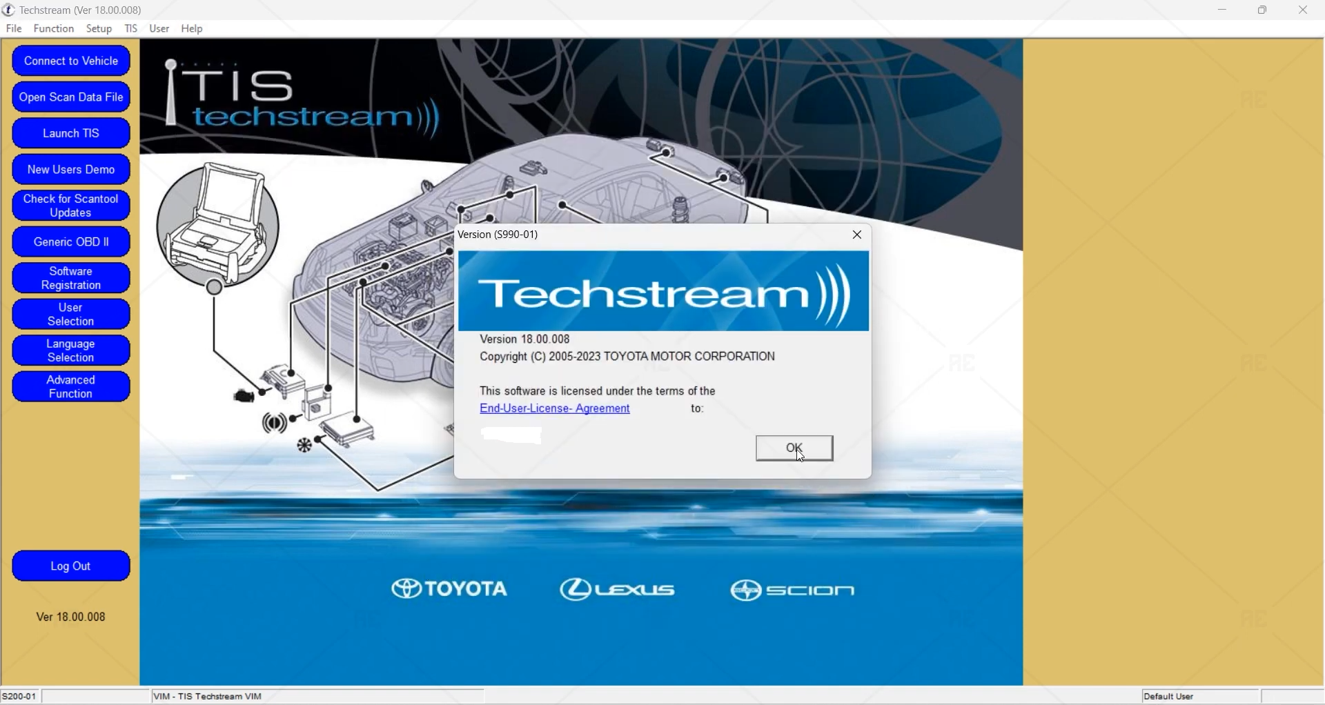 Toyota Diagnostic Tool Techstream 18.00.008 02.2023 Install by Remote ...