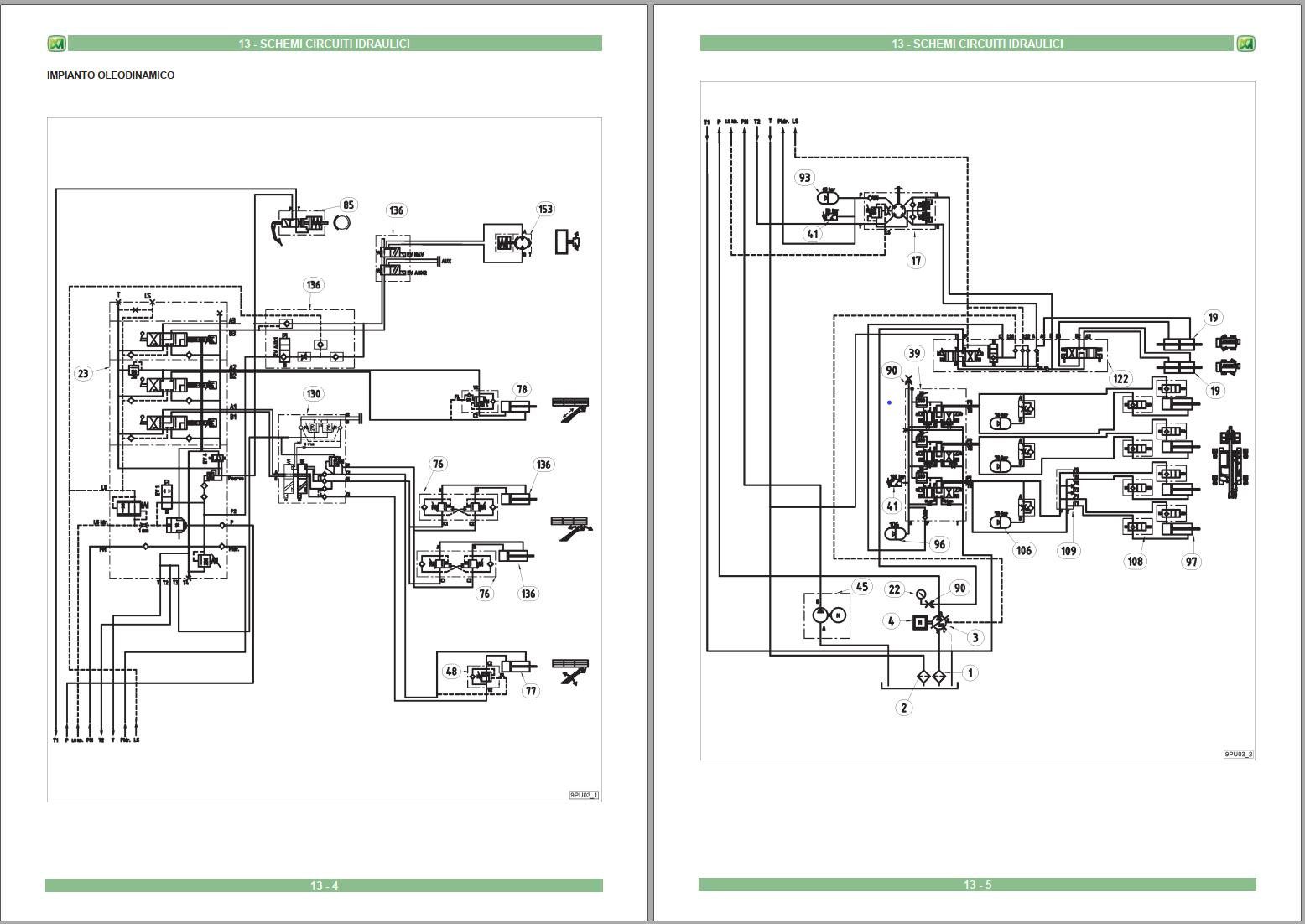 Merlo Telescopic Handler MPR15 Electrical Diagram, Error Code DE