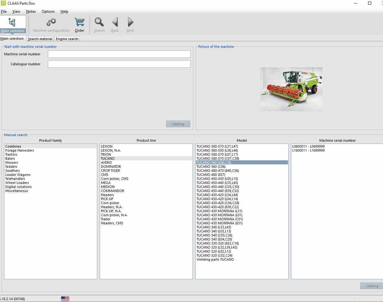 Claas Spare Parts List Parts Doc 2.2 768 03.2023 EPC How To Install ...
