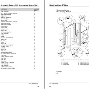Crown Walkie Stacker SH SHR 5500 Parts Catalog, Service Manual
