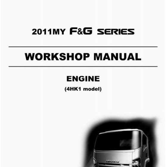 Isuzu Truck FG11-S Engine Workshop Manual ES