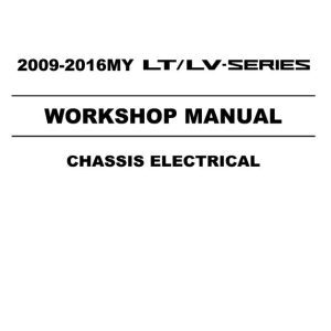 Isuzu Truck LT07-E Workshop Manual