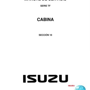 Isuzu Truck TF Series TF20-E Body Repair Manual