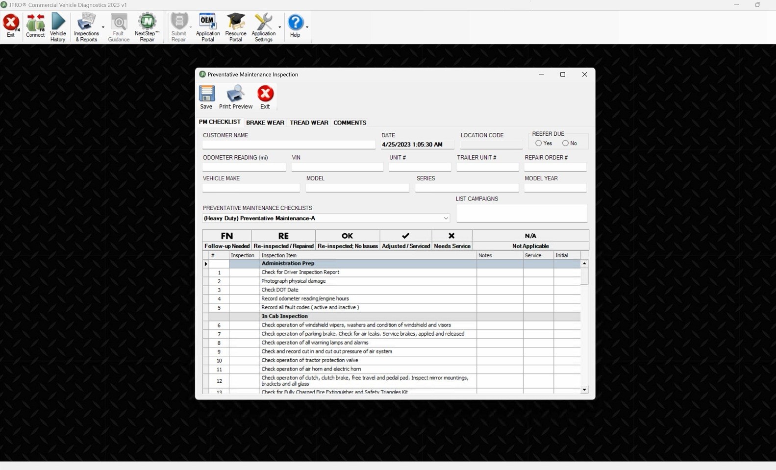 JPRO Diagnostic Tool commercial Vehicle Diagnostics JPRO 2023 v1 ...