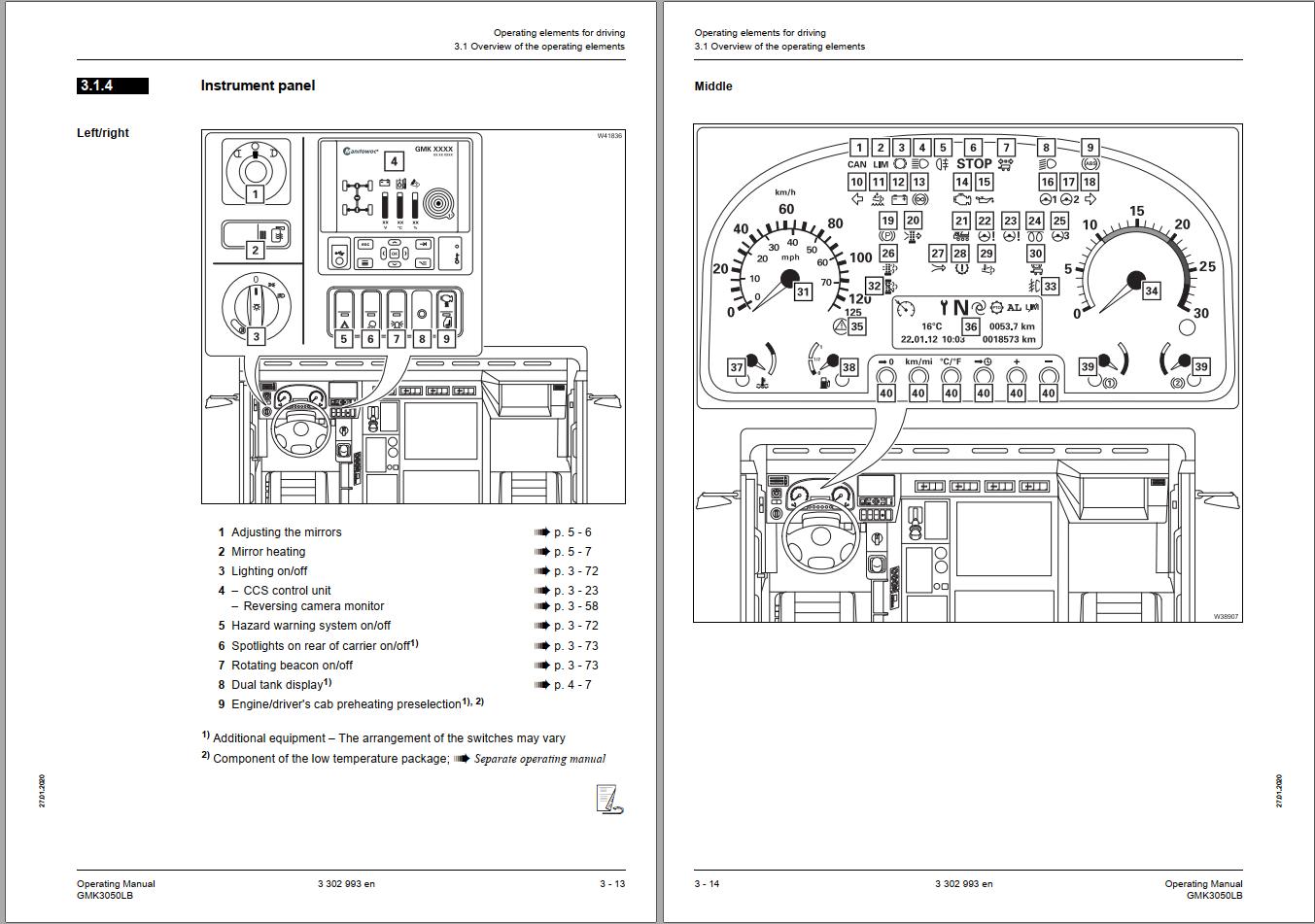 Manitowoc Crane GMK3050LB Operating Manual