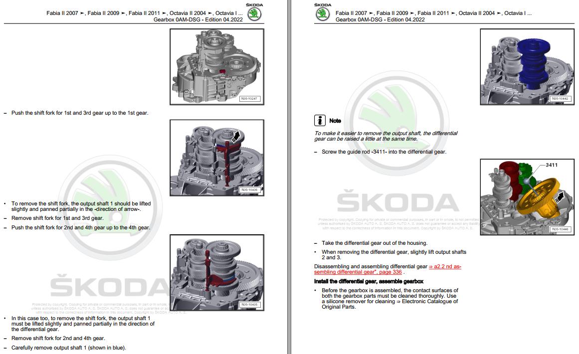 Skoda Yeti 5L 67 Workshop Manual