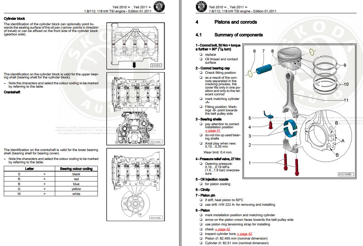 Skoda Yeti 5L 67 Workshop Manual