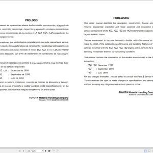 Toyota Engine 11Z 12Z 13Z 14Z Repair Manual EN DE ES LU