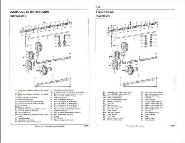 Toyota Engine 11Z 12Z 13Z 14Z Repair Manual EN ES