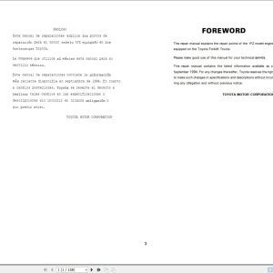 Toyota Engine 1FS Repair Manual