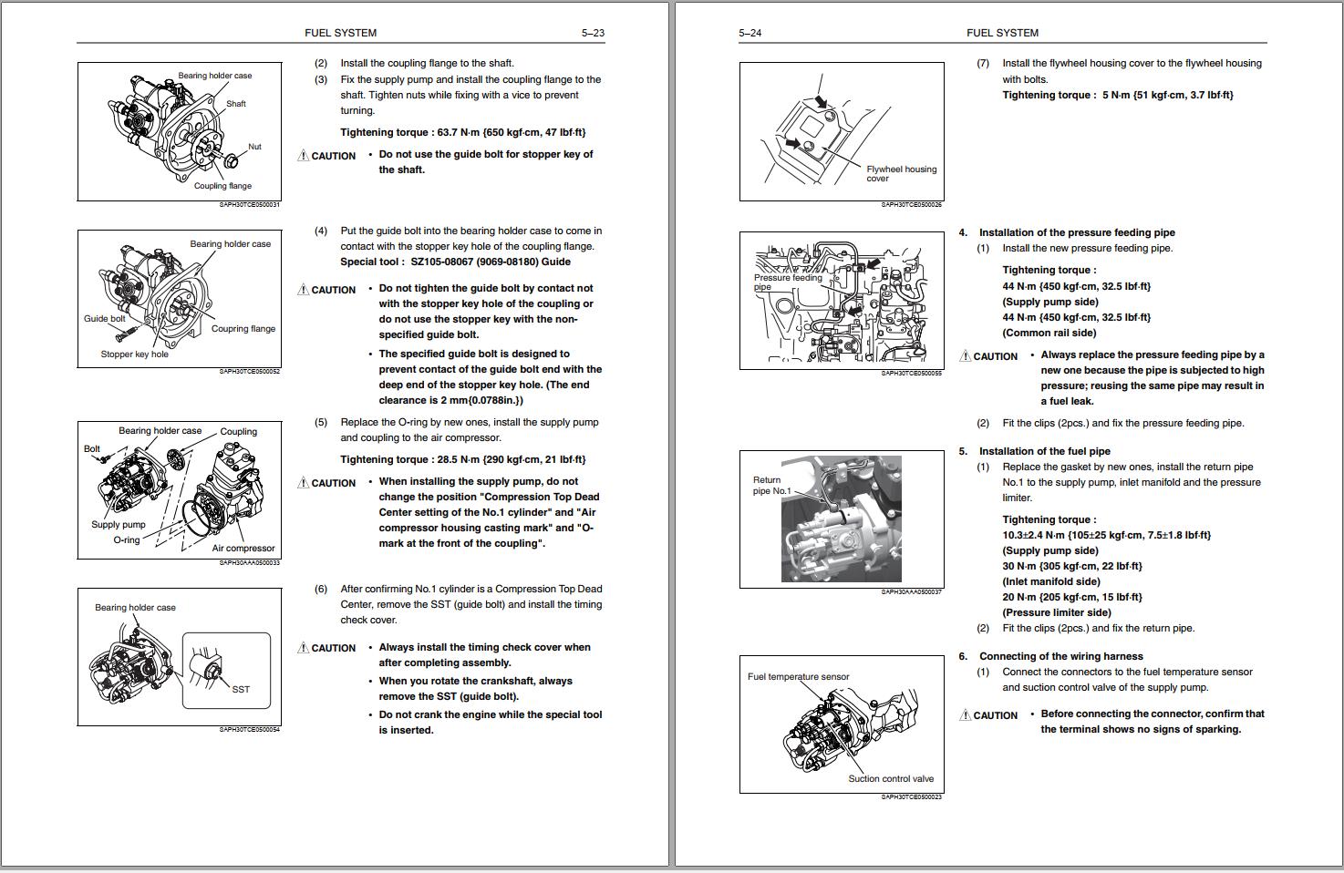 Toyota Engine J08E-VV WW Engine Repair Manual