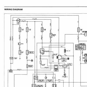 Toyota Forklift 5FGC15 Wiring Diagram