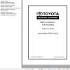Toyota Forklift 6BWC15 6BWC10 6BWC20 Parts Catalog