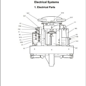 Toyota Forklift 6BWS10 to 6BWS13 Wiring Diagram