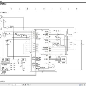 Toyota Forklift 8TB50 Electrical Schematic