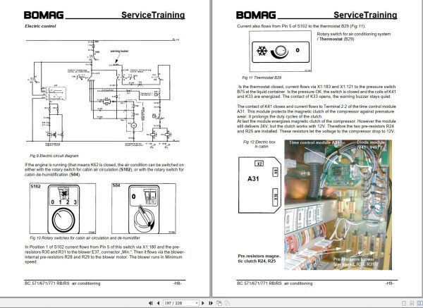 Bomag Machinery BC771 RB Service Training