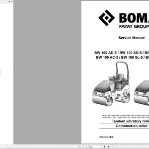 Bomag Machinery BW120AD-5 Service Manual