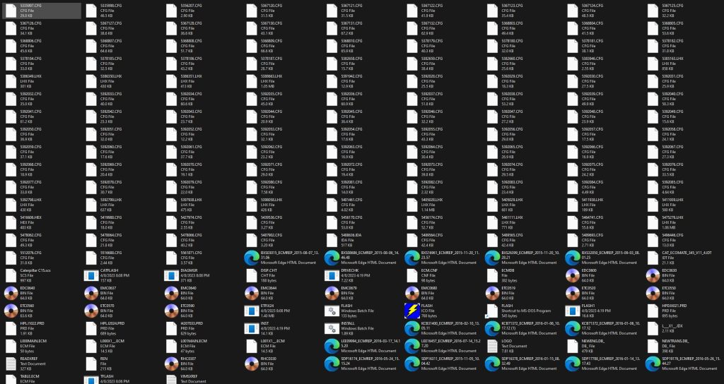 Caterpillar Data Config Flash Files Collection 568MB How To Install ...
