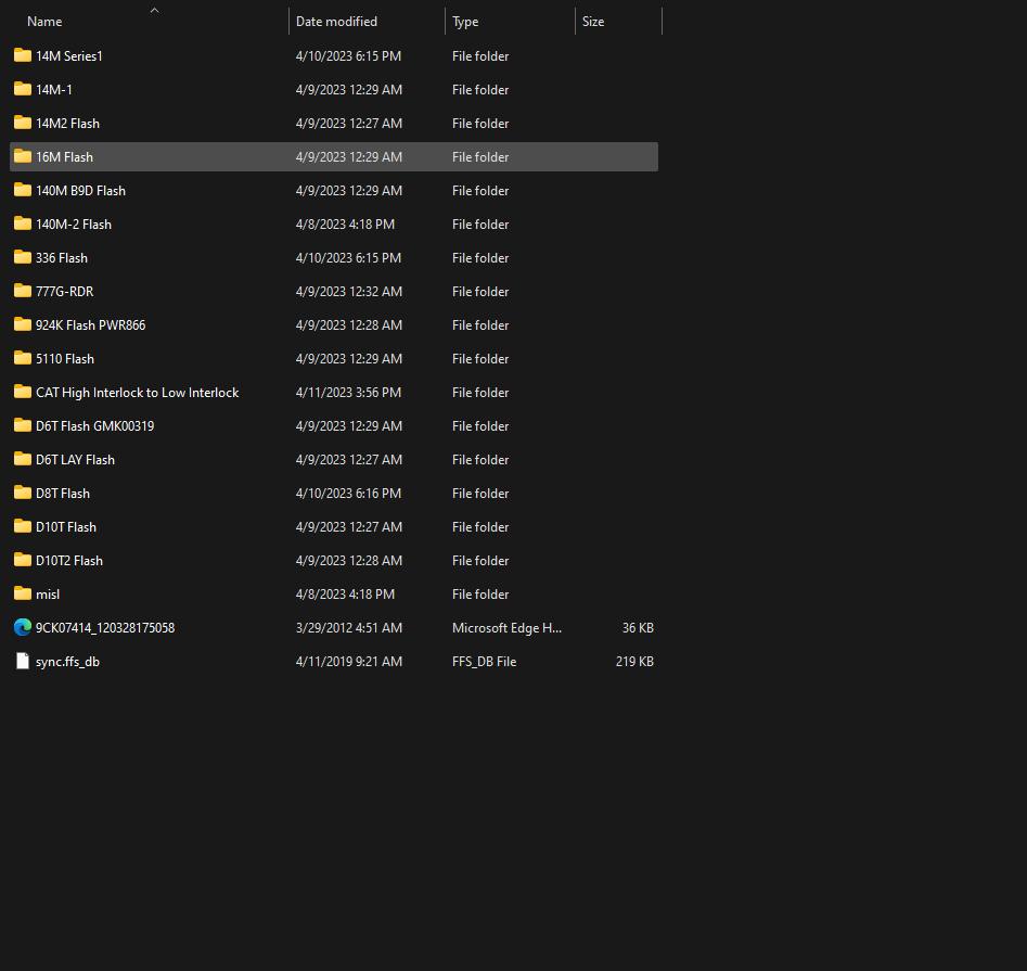 Caterpillar Machine Data Flash Files 164MB Collection How To Install ...