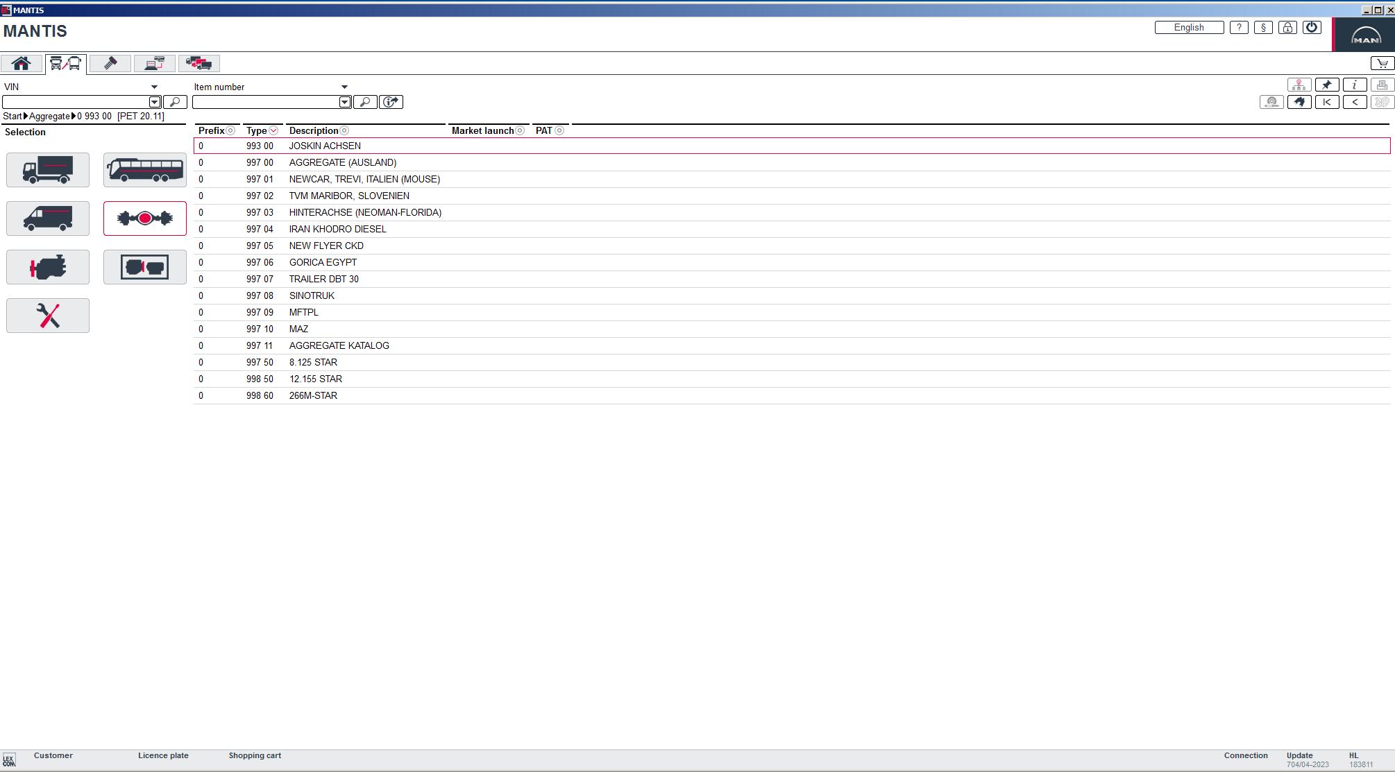 Vmware Files MAN MANTIS Spare Parts List Tool EPC v704 04.2023 New Interface Download Package