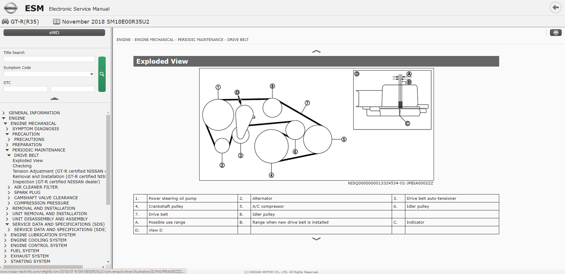 Nissan GT-R 2018 R35 Workshop Manual & Electrical Wiring Diagram ...
