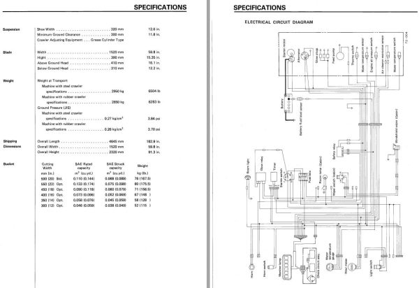 Takeuchi Excavator TB300 Workshop Manual
